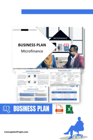 📈 Modèle Microfinance Business Plan - Powerpoint - Excel 🔗