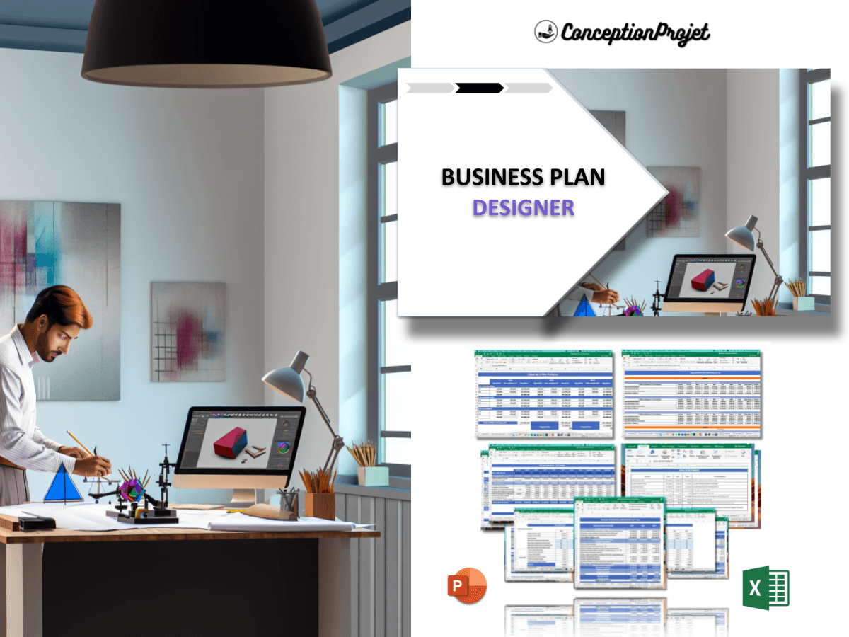 Quels sont les éléments clés d'un business plan pour Designer