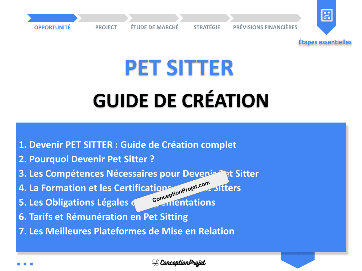 Devenir PET SITTER : Guide de Création complet