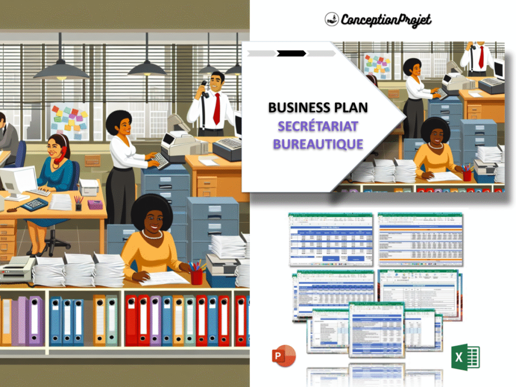 Exemple Business Plan pour Secrétariat bureautique : Guide complet