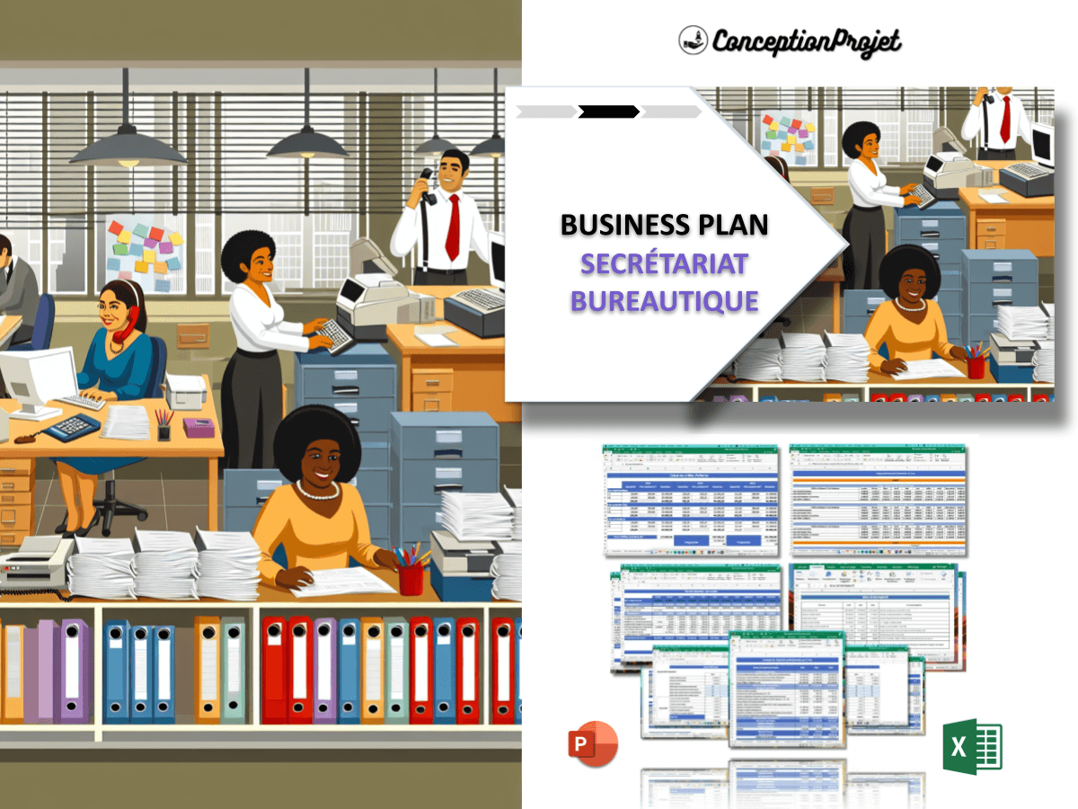 Exemple Business Plan pour Secrétariat bureautique : Guide complet