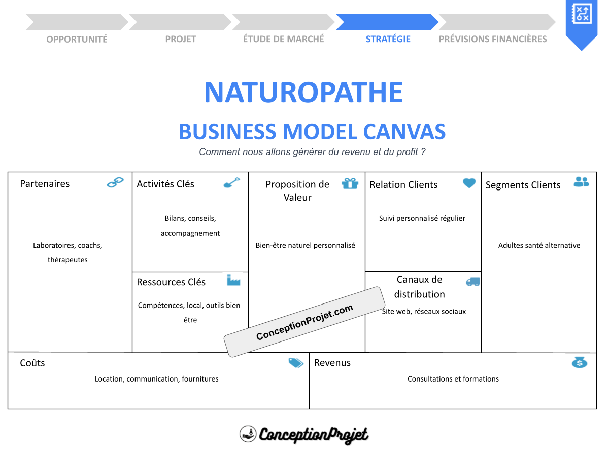 Comment optimiser votre Business Model Canvas pour Naturopathe