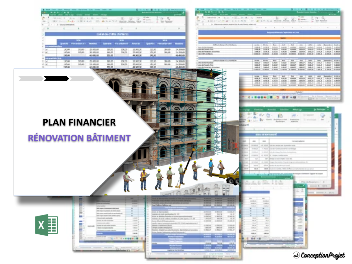 Plan financier pour une entreprise de rénovation bâtiment